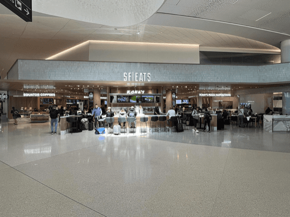 SF Eats Food Hall Now Open at San Francisco International Airport ...